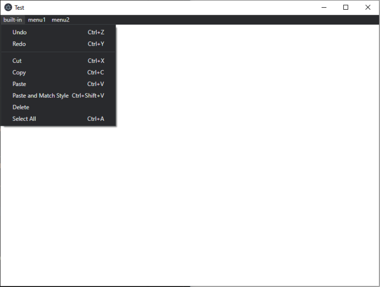[일렉트론] 메뉴 (Menu) : 네이버 블로그
