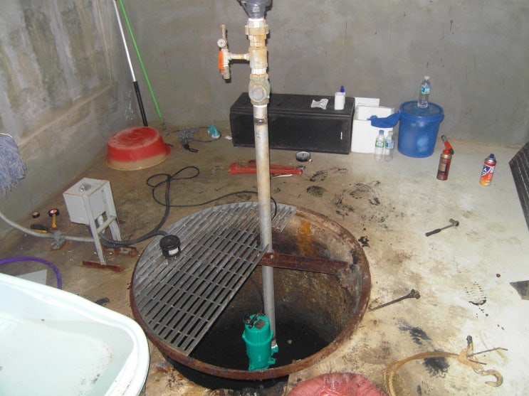 동지하 배수펌프 교체:PDV-750M : 네이버 블로그