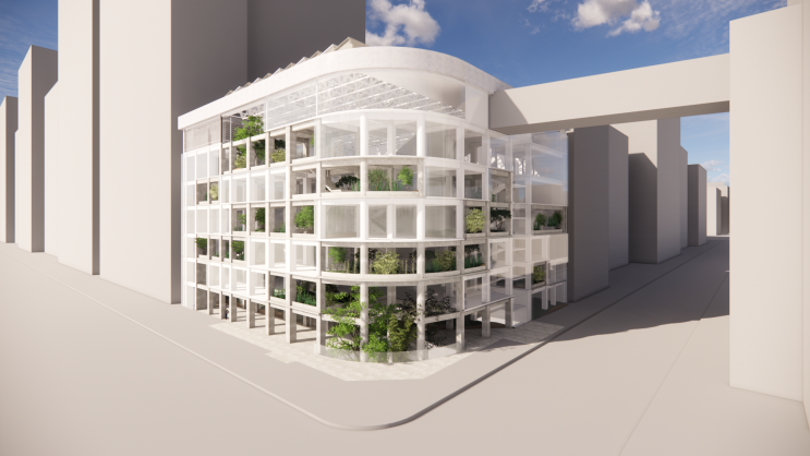 건축물 외관 렌더링 작업(3D효과, 엔스케이프, 스케치업모델링) : 네이버 블로그