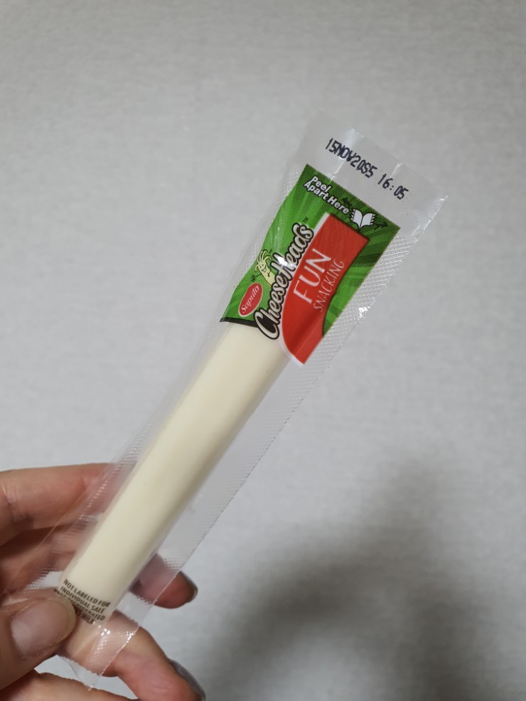 [유제품 간식]사푸토 스트링치즈(saputo string cheese) 맛은 짭조름해요. : 네이버 블로그