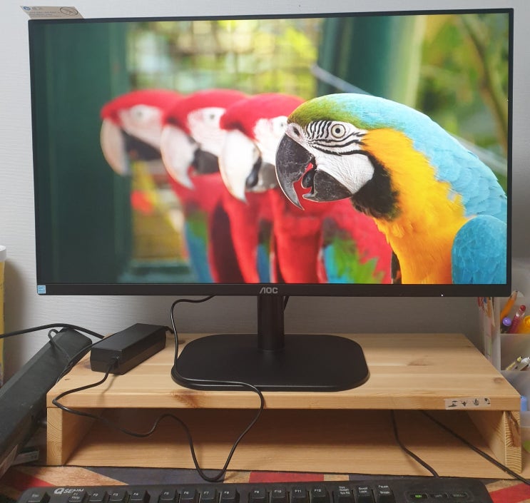 알파스캔모니터 AOC 27B2 27인치 IPS 모니터 : 네이버 블로그