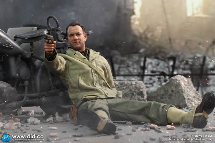 [DID - A80145]US Army 2nd Ranger Battalion,Captain "Miller"(SPR Series ...