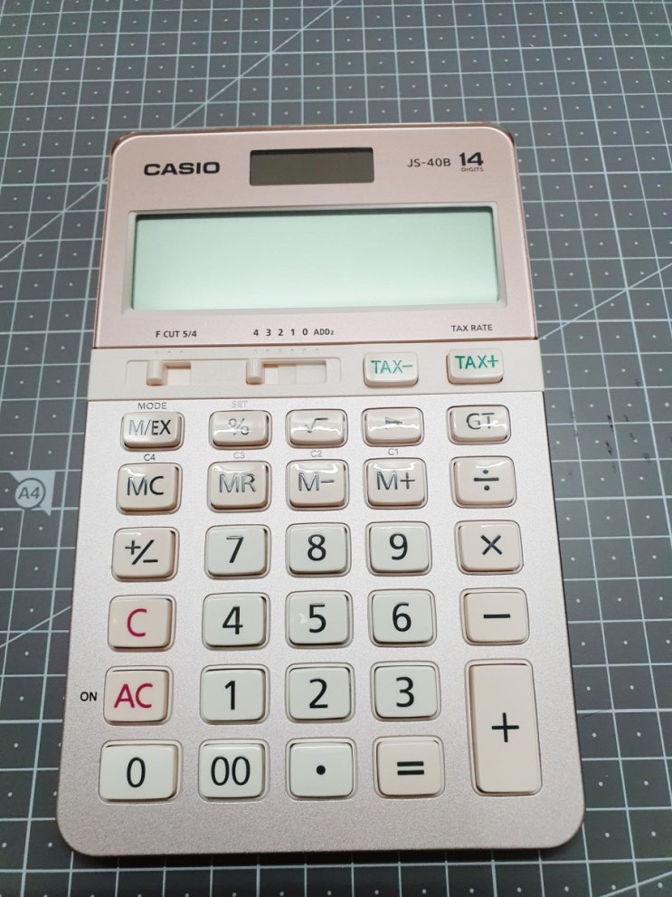 카시오 쌀집 계산기로 유명한 JS40B!! : 네이버 블로그
