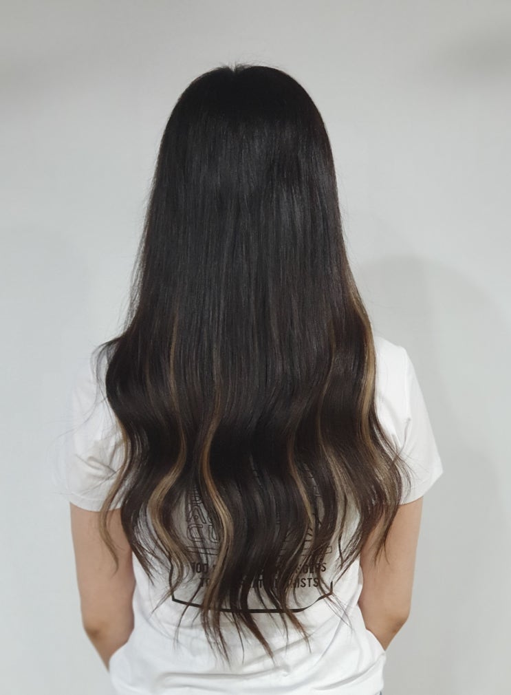 숱없는 머리 붙임머리로 적은머리 숱 커버했어요 네이버 블로그