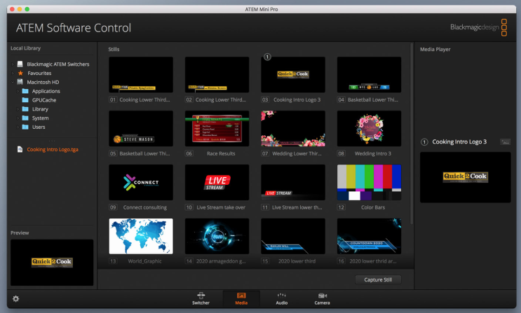 #4 | ATEM Software Control 200% 활용하기 | : 네이버 블로그