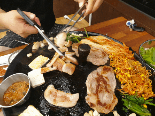 용암동 삼겹살맛집 미나리와함께 돼장부에서 맛있게 먹고왔어요 네이버 블로그