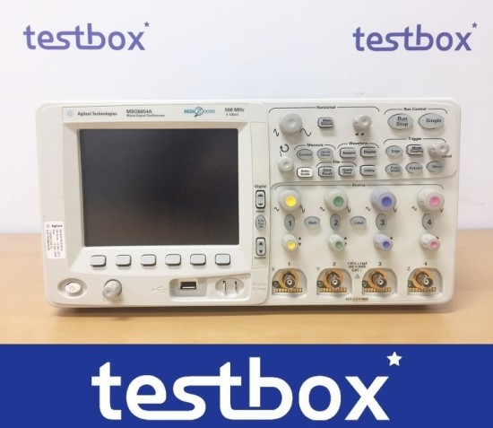 오실로스코프 렌탈/대여 - Agilent 애질런트 MSO6054A 500MHz 4Ch 4GS/s Oscilloscope ...
