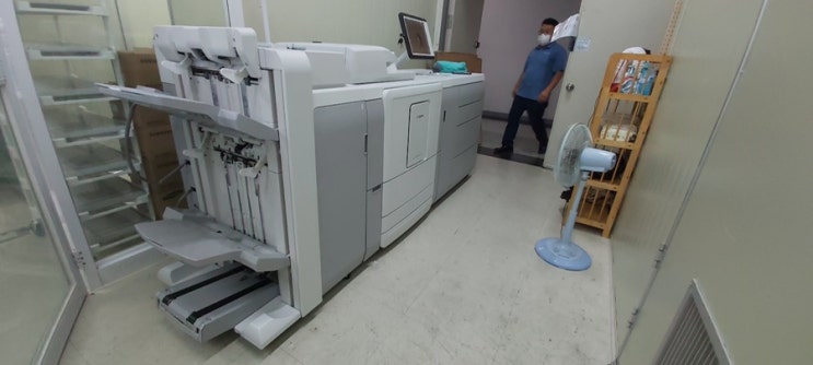 오세(Oce) 흑백 디지털인쇄기 VP115 인천 송도 OO인쇄 설치 : 네이버 블로그