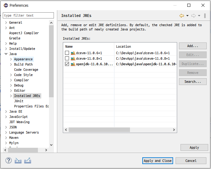 Eclipse에 DCEVM java 11 HotswapAgent 적용 : 네이버 블로그