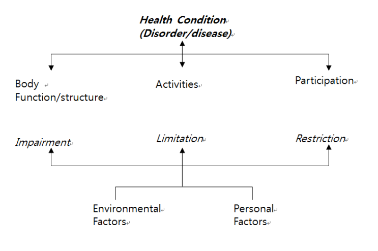 재활에 있어 ICF 모델의 적용 : 네이버 블로그