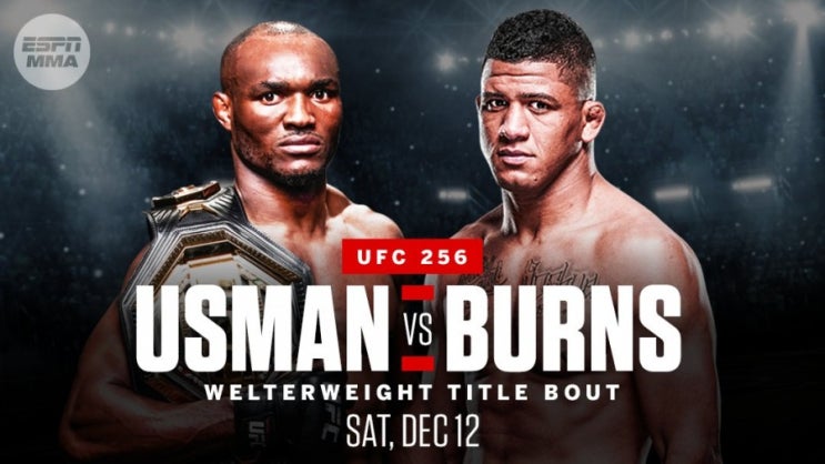 UFC 256: 우스만 vs 번즈, UFC 257: 마스비달 vs 디아즈 : 네이버 블로그