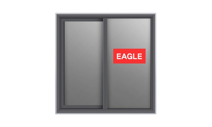 EAGLE Window 이글 창호 싱글 슬라이더 Gray / White : 네이버 블로그