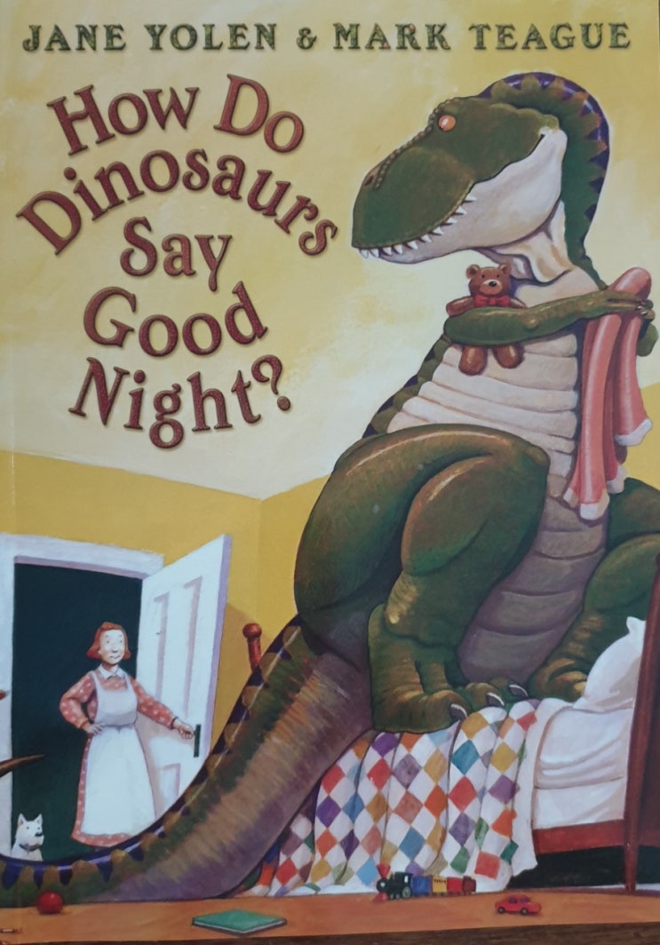 (하루한권 원서 읽기) How do dinosaurs say good night? : 네이버 블로그