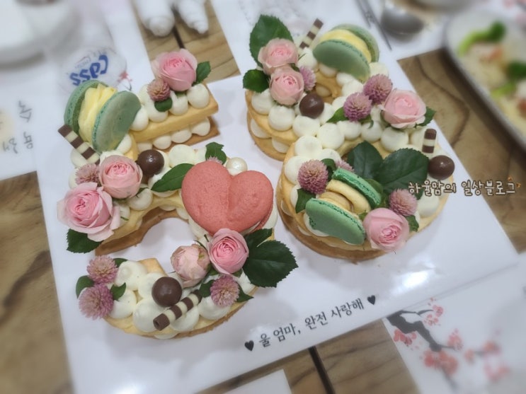 특별한 케익을 원할땐 숫자케이크 : 여수 달콤씨 : 네이버 블로그