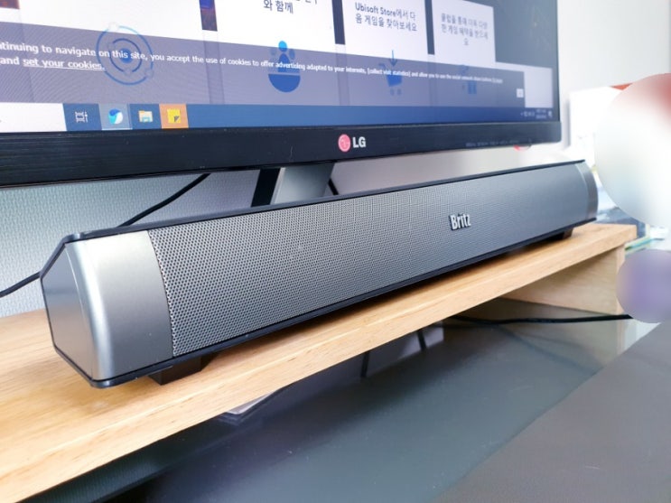[브리츠 BA-MK38] 가성비 컴퓨터 사운드바 리뷰(PC사운드바) : 네이버 블로그