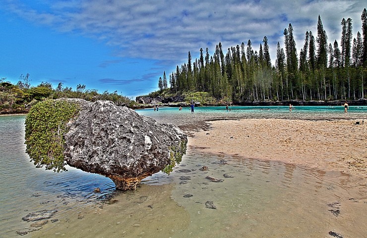 [뉴칼레도니아] 일데팡 섬 오로 베이 비치 (Oro Bay Beach) - 자연이 만든 풀장과 자연 수족관 : 네이버 블로그