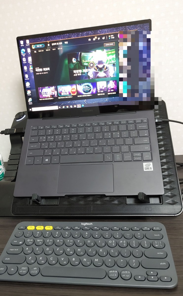 삼성 갤럭시북S (인텔 레이크필드 i5-L16G7, UHD 그래픽) 롤 테스트 : 네이버 블로그