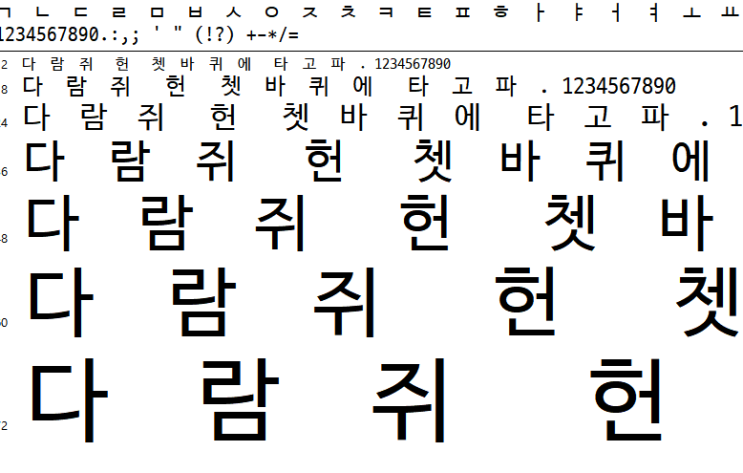 [잡담] 어딘가 이상한 D2Coding체 : 네이버 블로그