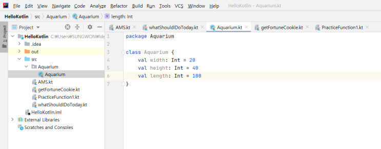 Kotlin Bootcamp for Programmers, Lesson 4: Classes : 네이버 블로그