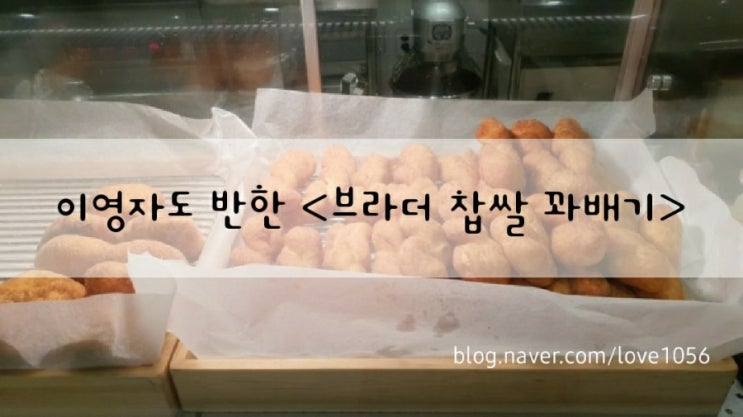 브라더 꽈배기꽈배기맛집기흥 리빙파워센터 맛집이영자 꽈배기전참시 꽈배기금왕휴게소 꽈배기 네이버 블로그