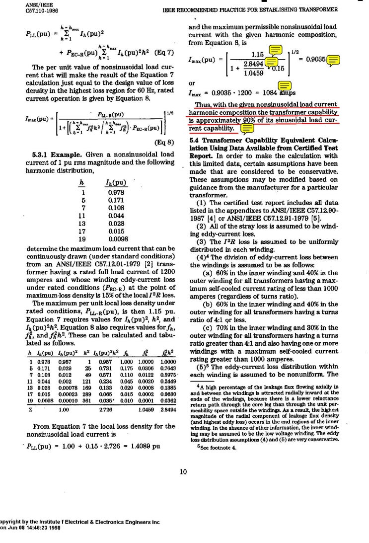 ANSI/IEEE C57.110-1986 : 네이버 블로그