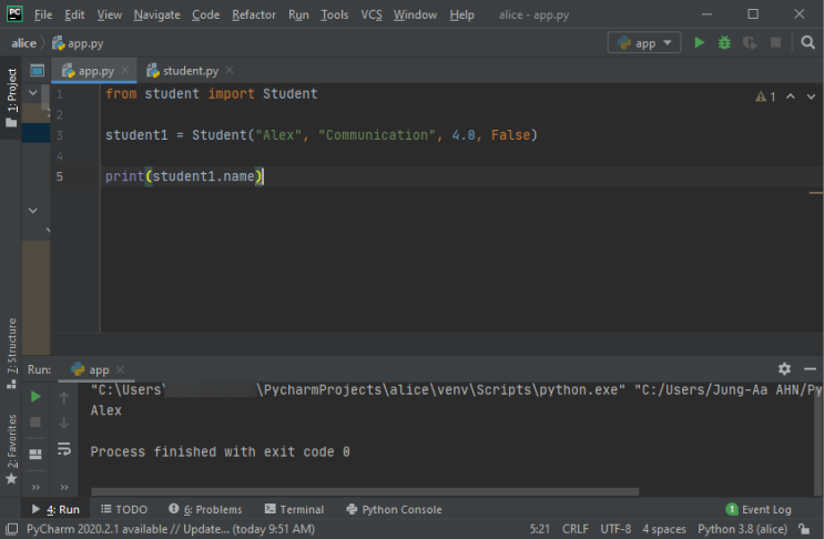 기초 파이썬 공부 29 - Classes, Objects : 네이버 블로그