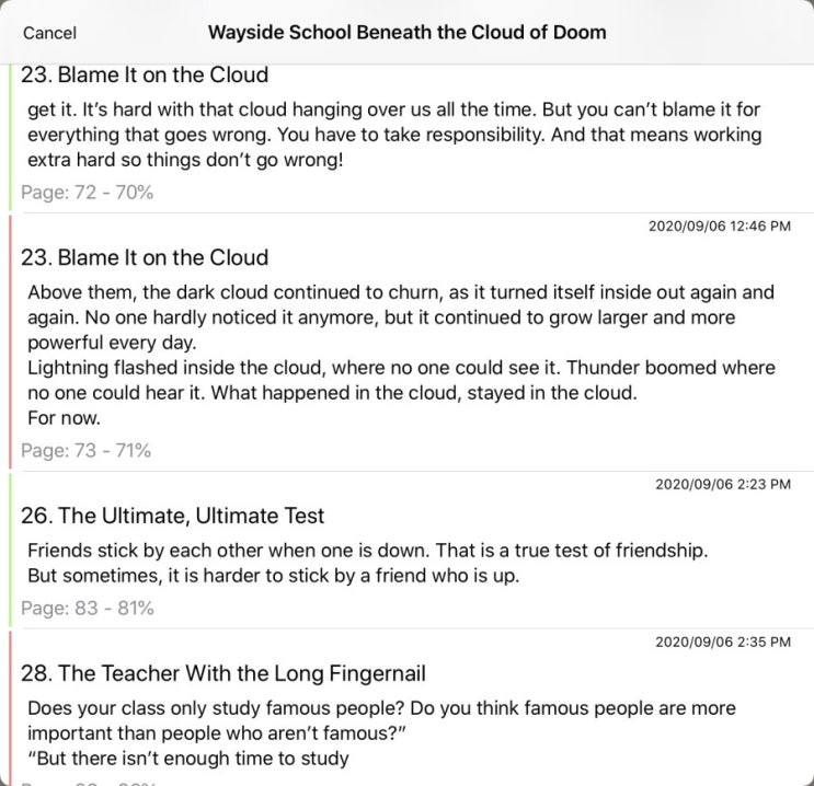 Wayside school beneath the cloud of doom : 네이버 블로그