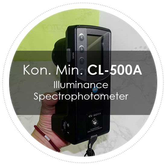 Konica Minolta CL500A Illuminance Spectrophotometer 분광 조도 계 중고 계측기렌탈 판매 ...