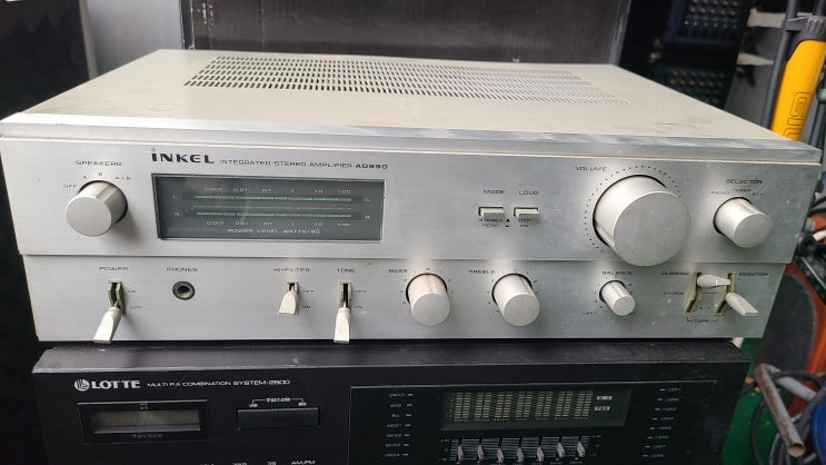[품절]INKEL AD950 인켈 인티앰프 : 네이버 블로그