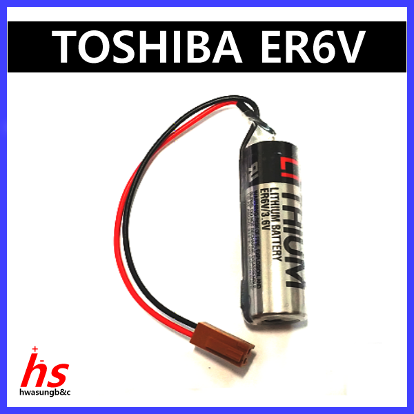Toshiba 도시바 ER6V 3.6V 2000mAh 145550-2P ER6V-C4 K07RBK215701 BKO ...