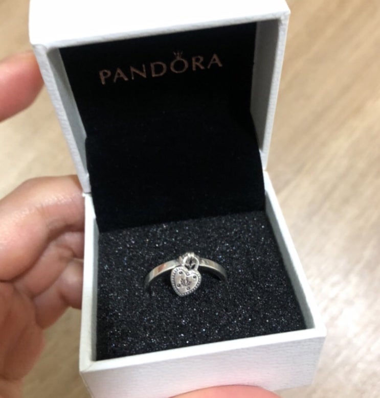 판도라 반지 | 러브락링 196571 하트참이 매력적인 반지 추천 : 네이버 블로그