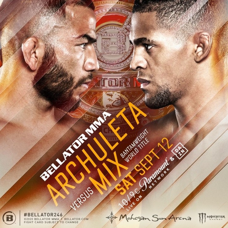 BELLATOR 246 중계 안내 (후안 아출레타 / 패트릭 믹스 / BELLATOR 246 / 벨라토르 246 / 격투기 ...