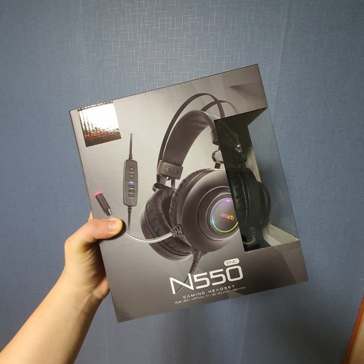 가성비 게이밍 헤드셋 앱코 ABKO N550 ENC 간단 후기 : 네이버 블로그