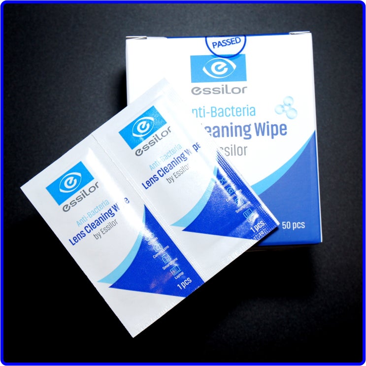 Essilor Lens Cleaning Wipe, 에실로 렌즈 클리닝 와이프, 안경, 스마트 기기 세정, 살균제 : 네이버 블로그