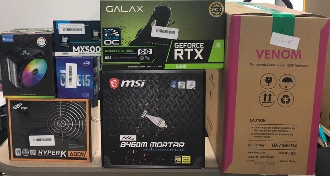 광주 Pc 조립 수리 전문업체 광주 북구 신용동 I5 10400 게이밍 Pc 조립 후기 광주 컴퓨터 조립 수리 전문