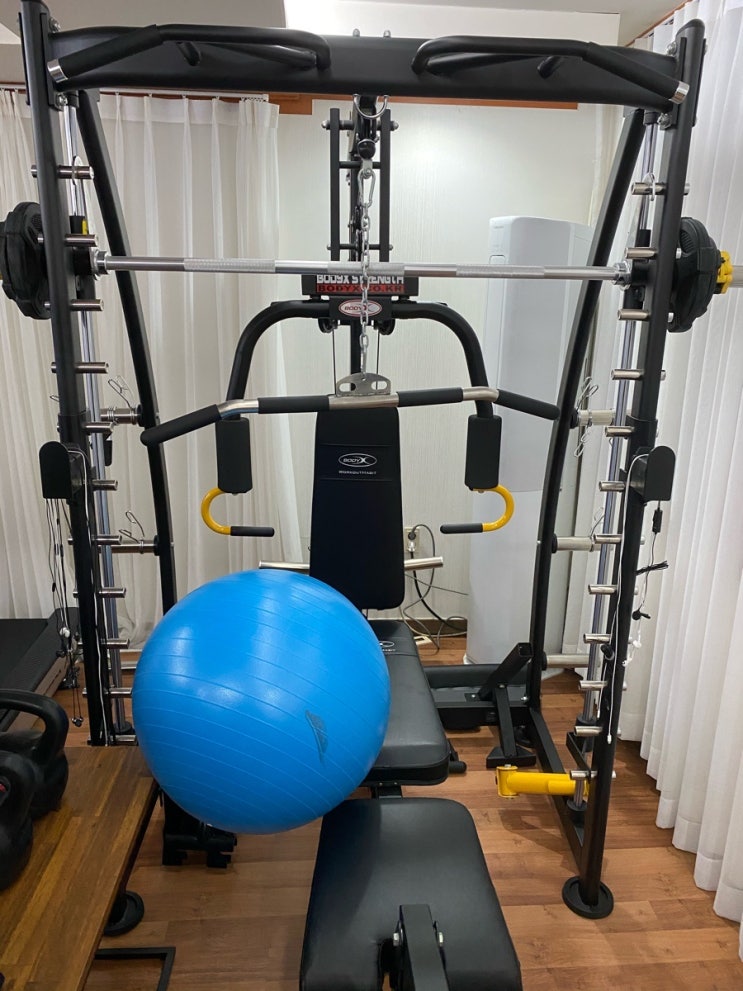 홈짐 :: 바디엑스 프라임엘리트 스미스머신 BX-3010 패키지 설치 : 네이버 블로그