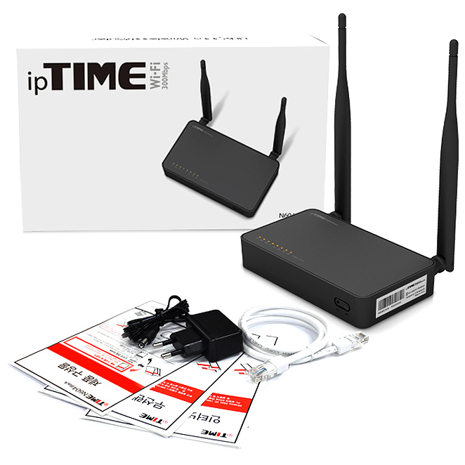 ipTIME N604 BLACK 유무선공유기, N604 BLACK 유무선공유기 + 0.7m 랜선, 1세트 : 네이버 블로그