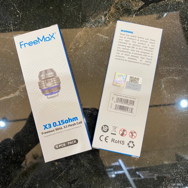 프리맥스 파이어루크 904L X3 메쉬 코일 (FreeMax Fireluke 904L X3 Mesh Coil) - 광주 뉴턴 ...