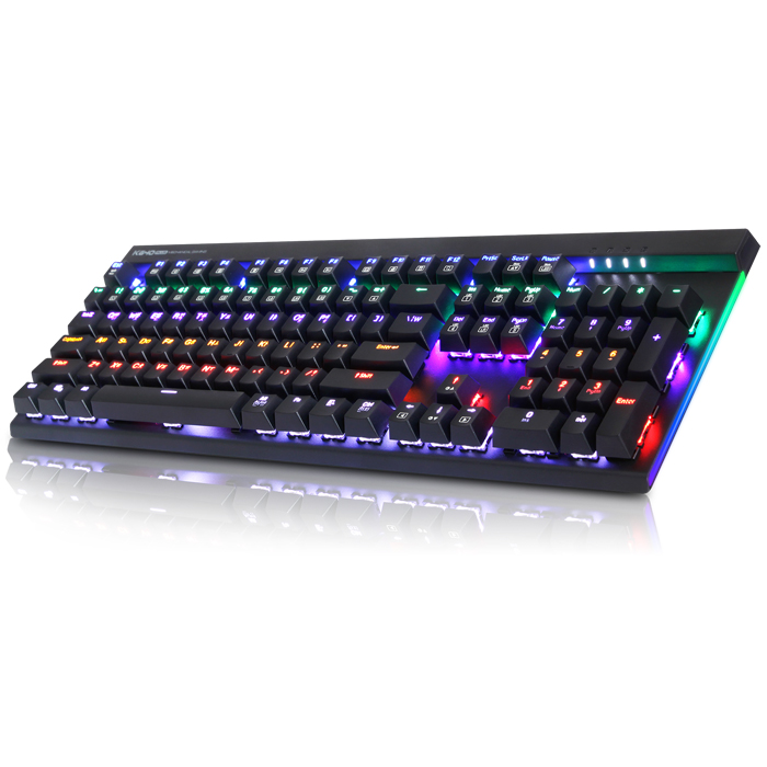 앱코 플러스 척축 축교환 측면 LED 게이밍 기계식키보드, K640, 블랙 : 네이버 블로그