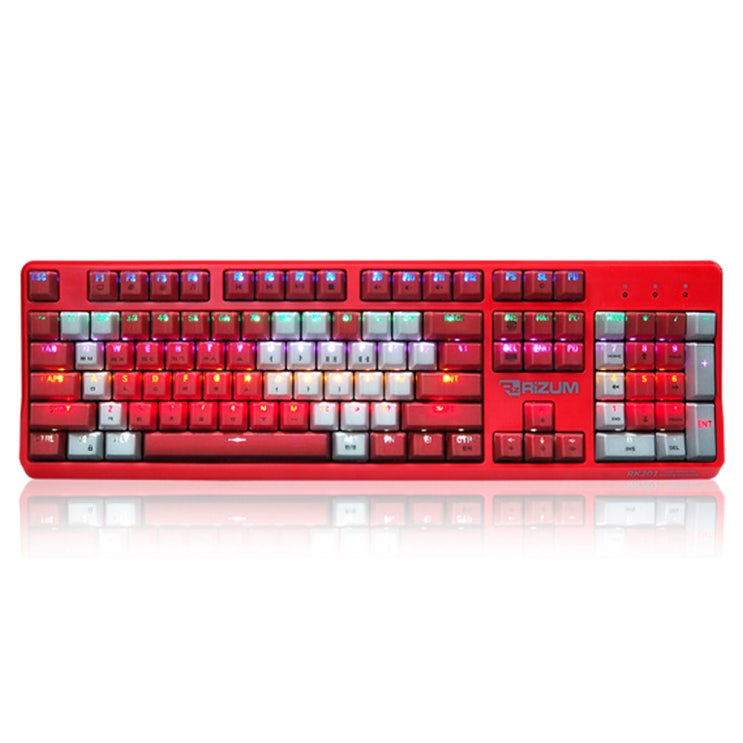 리줌 크리스탈 키캡 러브 기계식 게이밍 키보드 RiZUM-RK201, 레드 : 네이버 블로그