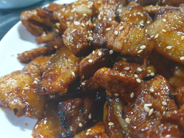 가조맛집 숯불돼지 석쇠구이를 먹고 왔습니다. : 네이버 블로그