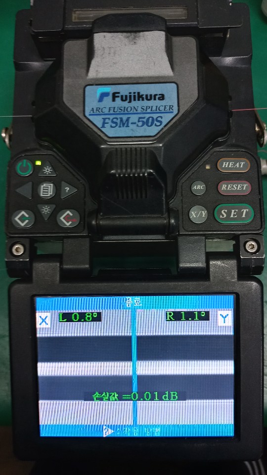 광케이블융착접속기 Fujikura FSM-50S 수리 : 네이버 블로그