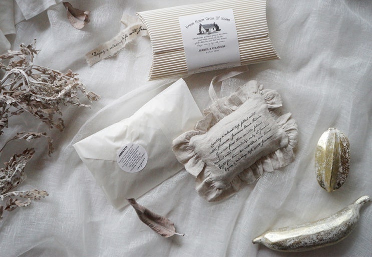 린넨 쿠션 사쉐 : Linen cushion sachet : 네이버 블로그