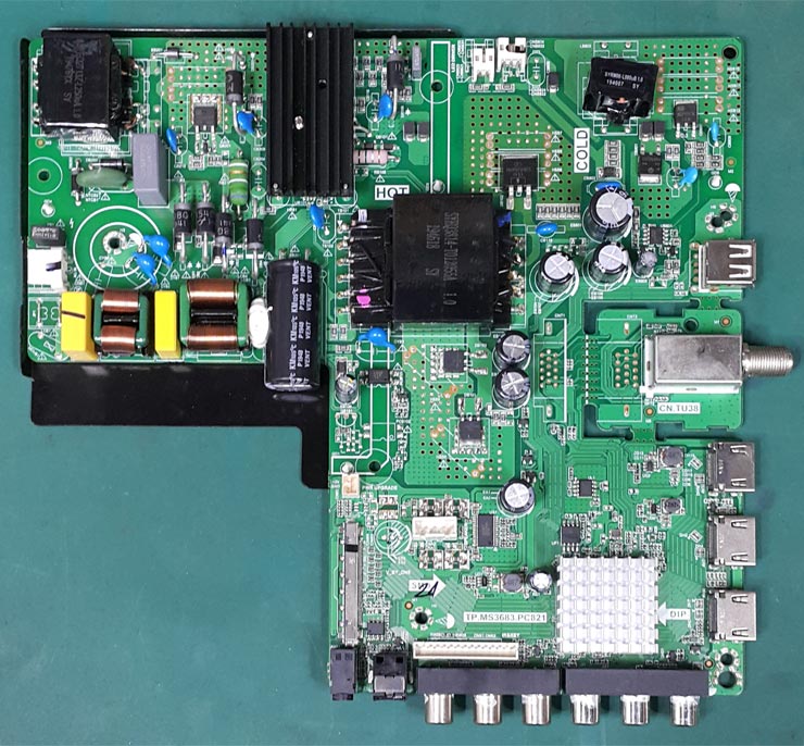 글로벌전자 XAVVIO X5000UHD 통합보드 TP.MS3683.PC821 : 네이버 블로그