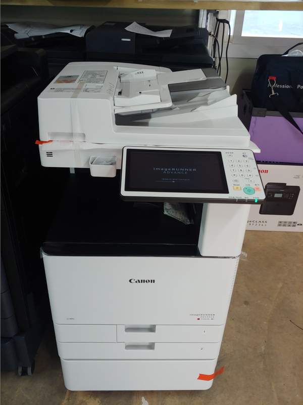 캐논 C3525 칼라복합기 스캔설정(컴퓨터에서설정하기) : 네이버 블로그