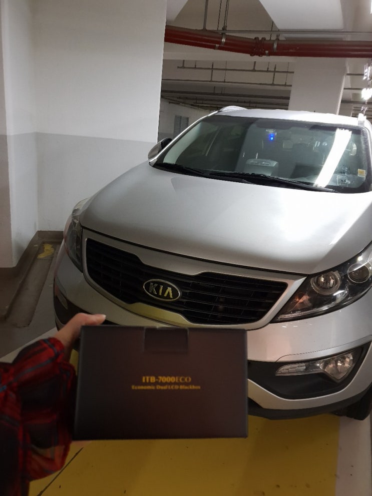[블랙박스] 아이패스 ITB-7000ECO 기아 스포티지R 군포시 출장 장착 : 네이버 블로그