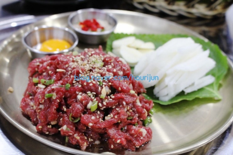 부산 구포동 맛집 구포 밥집 점심특선도 좋은 한우불고기 육회 네이버 블로그