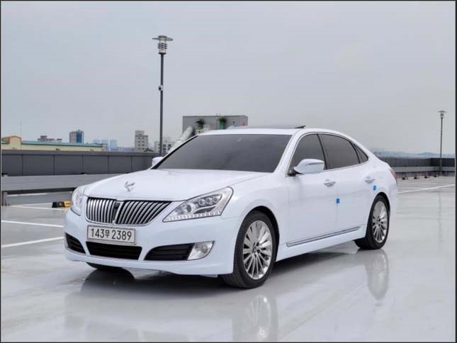 에쿠스 VS380 중고자동차 흰색 매력에 푹 빠졌어 : 네이버 블로그