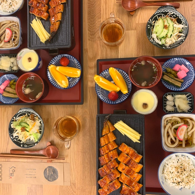 부산 덕천 점심메뉴 추천 수담 장어코스 요리 카바야키 장어구이 정찬 한상 즐겨요 네이버 블로그