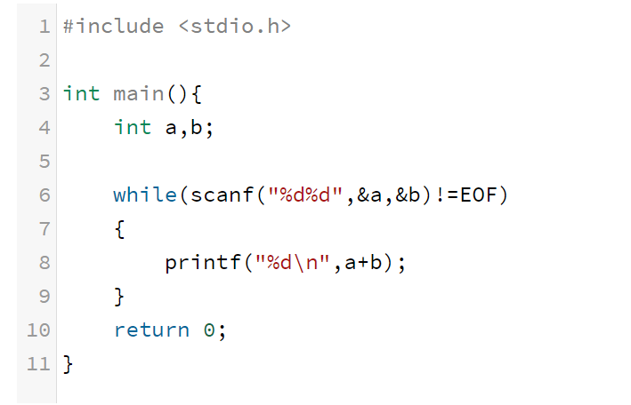 백준 C언어 10951 A+B - 4 : 네이버 블로그